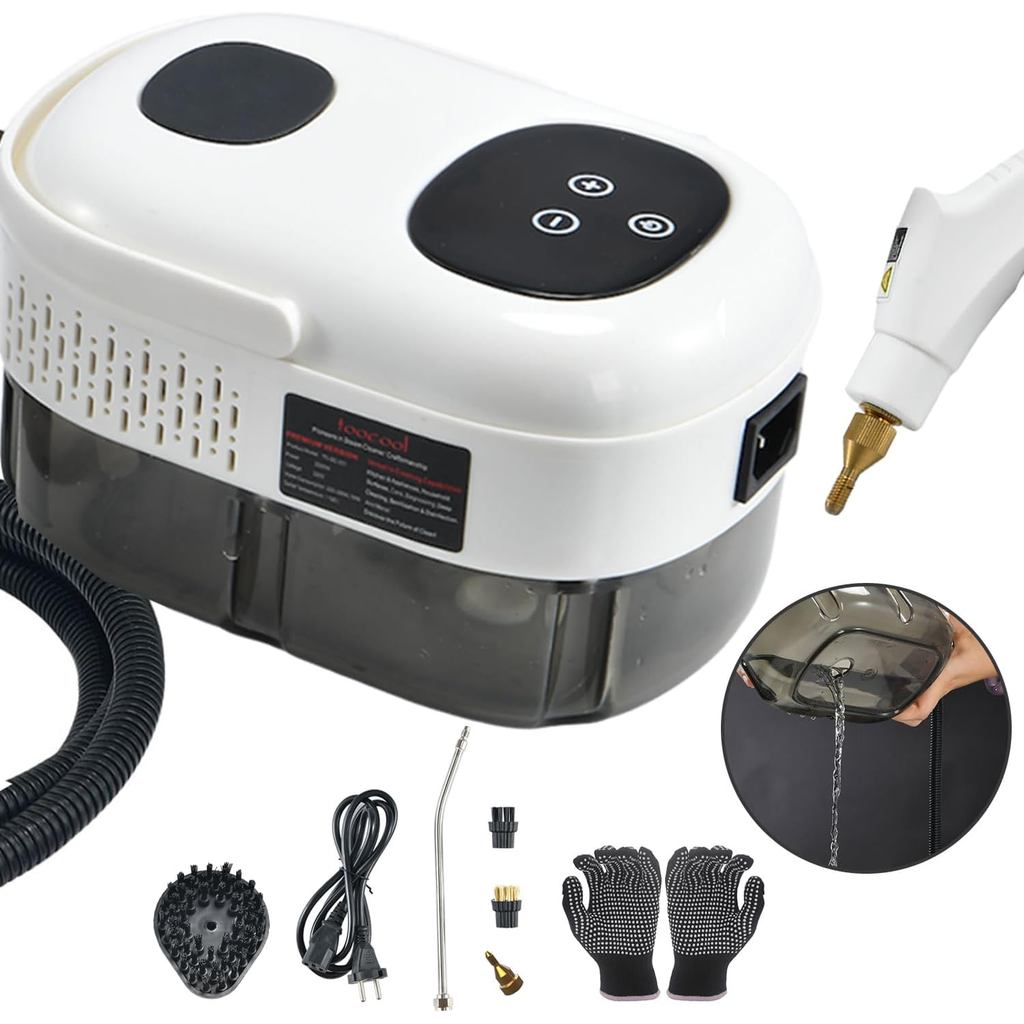 Handheld Steam Cleaner, Steam Shot Cleaner, 2500W High Heat Steamer for ...