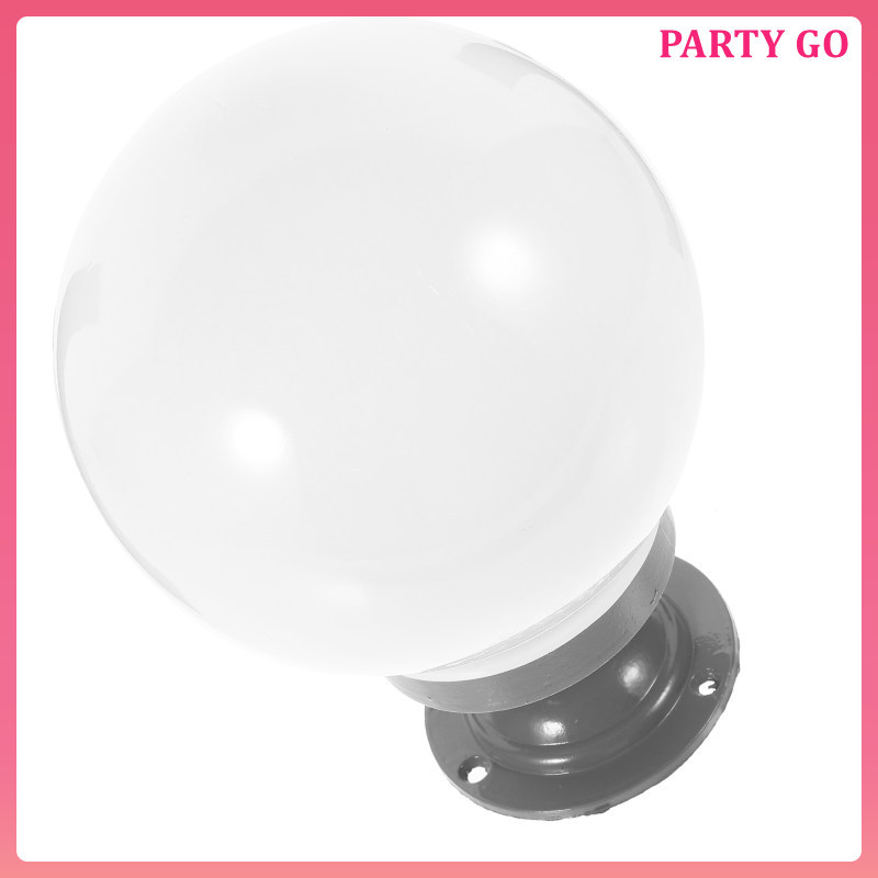 Sphere Street Lamp Cover Globe Shade Outdoor Post Lights Lampshade ...