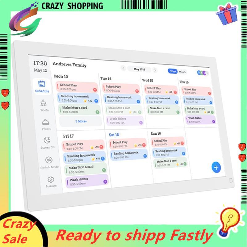 15.6inch Smart Family Planner Digital Calendar HD Touchscreen with ...