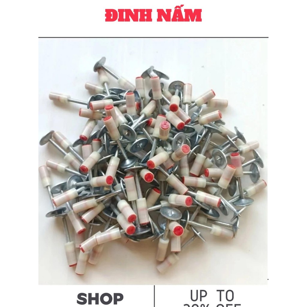 COMBO of 100 Explosive Nails for Nail Guns, Concrete Nail Guns at Super ...