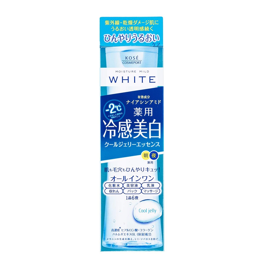 Moisture Mild White Cool Jelly Essence All-in-One 200mL Minus 2℃ Touch ...