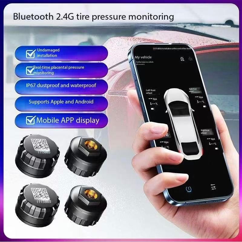 2025 NEW Car TPMS Wheel Motorcycle Tire Pressure Monitor External ...