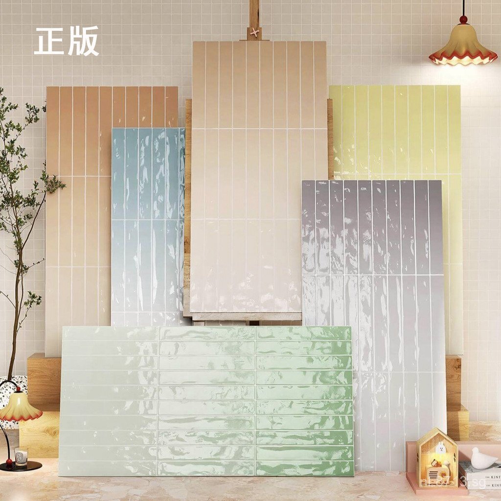 Long Strip600x1200French Cream Kitchen Tile Wall Tile Dopamine Style ...