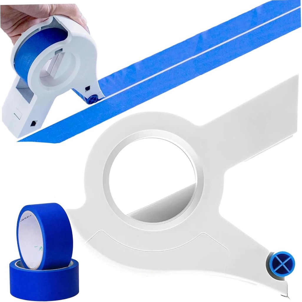 Masking Tape Dispenser Tear Helper - Masking Tape Cutter DIY Wall Floor ...
