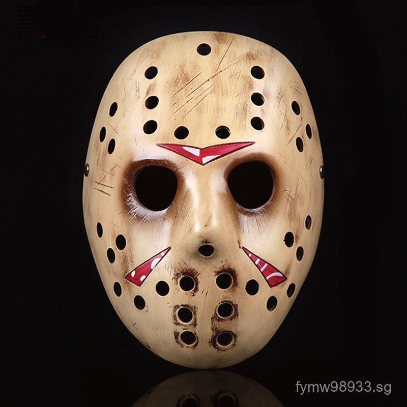 Jason Mask cos Killer Demon Halloween Costume Props Movie Freddy vs ...