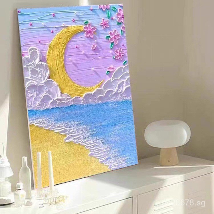3D Acrylic Digital Fill-in Decoration Cream Texture Quartz Sand diy Oil ...