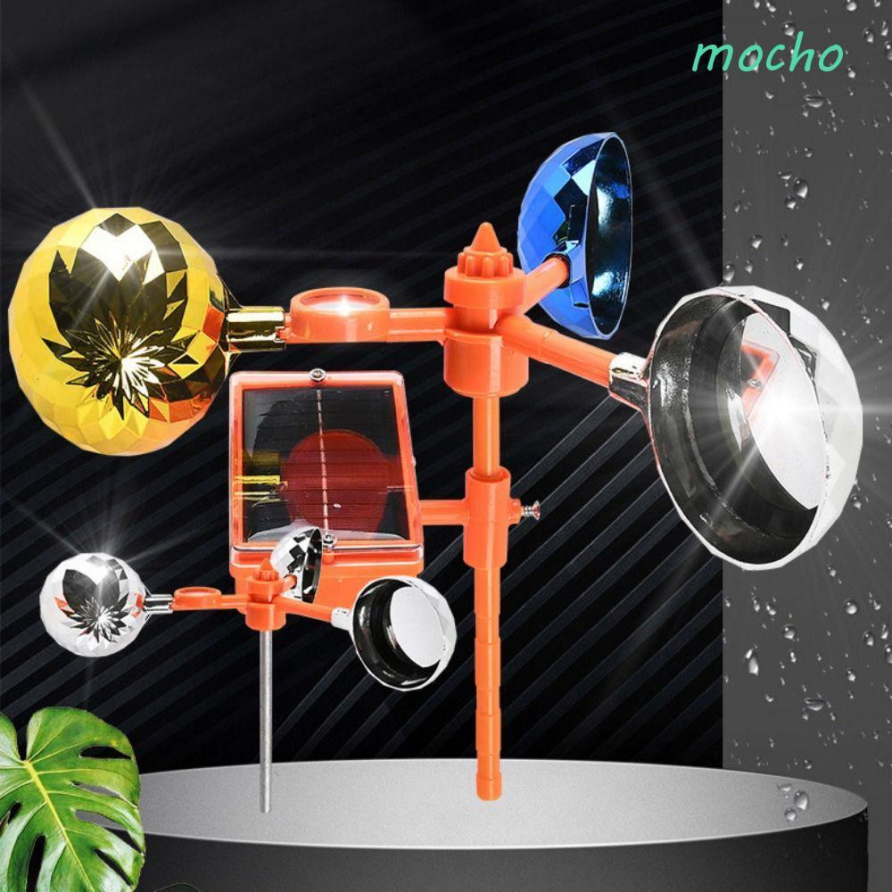 MOCHO Solar Bird Repeller, Waterproof 360 Degree Rotating Bird ...
