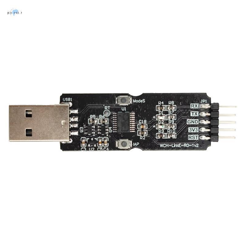 WCH LinkE CH32V003 EVT MCU Download Debugger RISC-V Architecture MCU/SWD Interface ARM Chip 1 ...