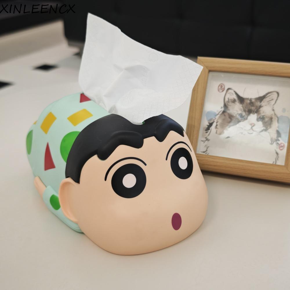 XINLEENCX Crayon Shin-chan Tissue Box, Figure Model Doll Toy Fat|Tissue ...
