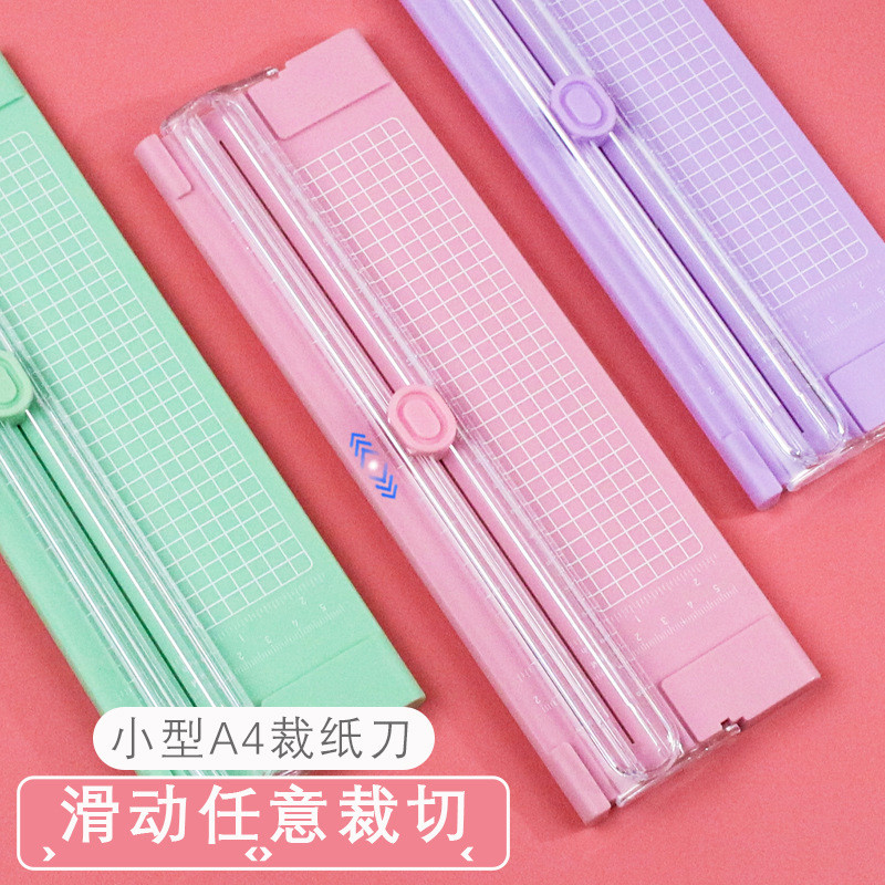 [Ready Stock] A4 Paper Cutter Small Portable Plastic Paper Cutter Handy ...