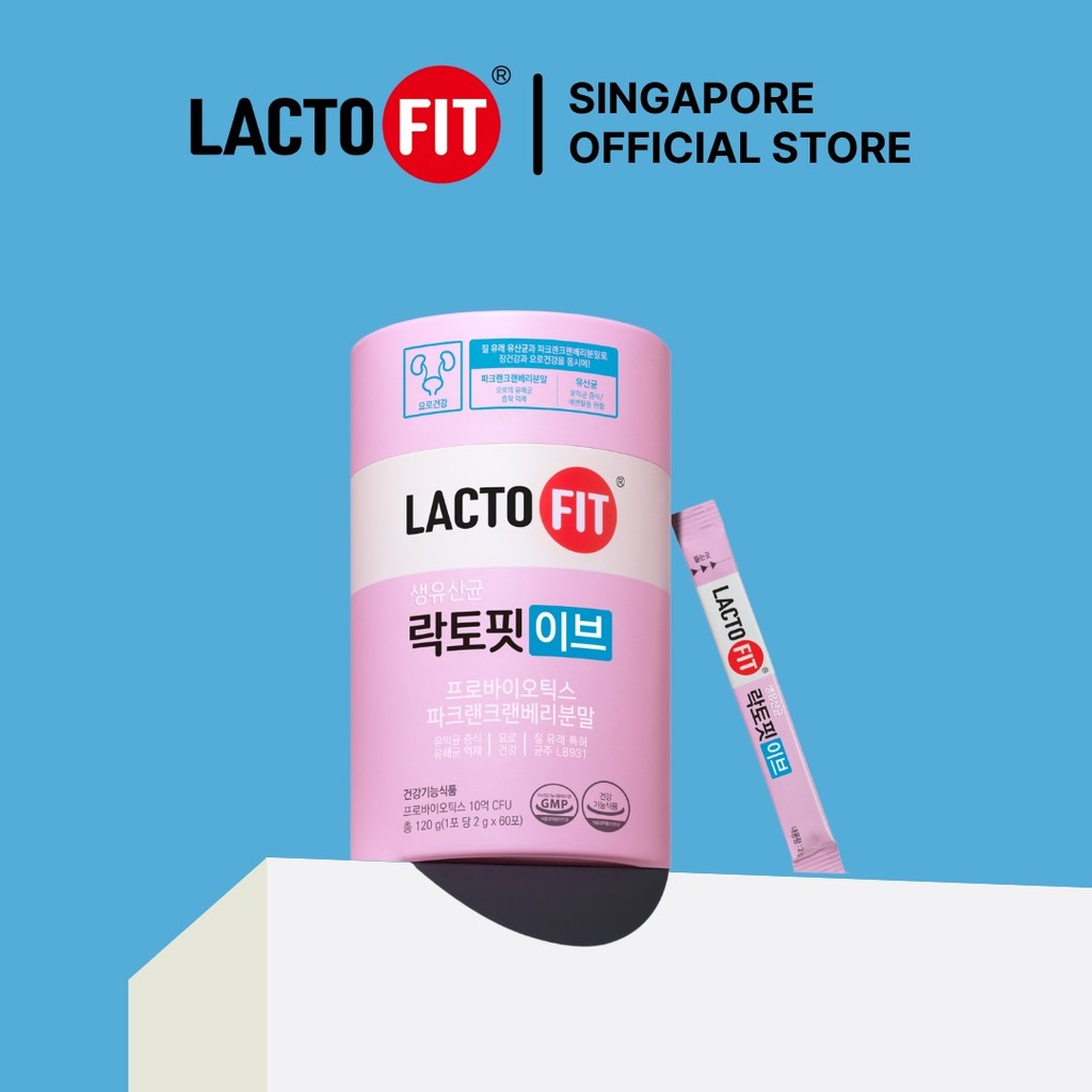 [LACTOFIT OFFICIAL STORE] LACTOFIT Eve 60s *Korean Probiotics* | Shopee ...
