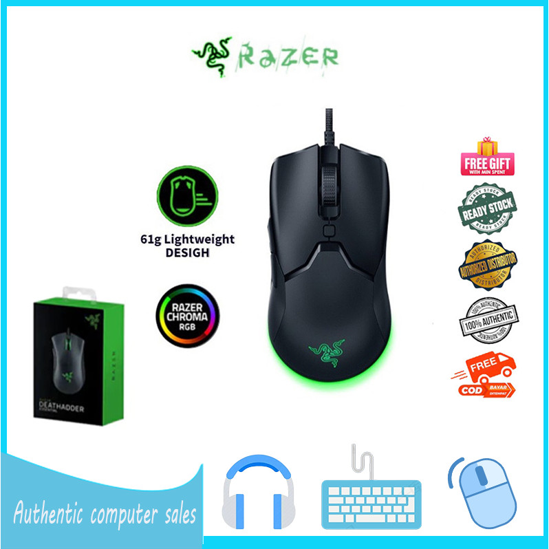 Razer Viper Mini, a lightweight wired gaming mouse with 8500 DPI and 6 ...