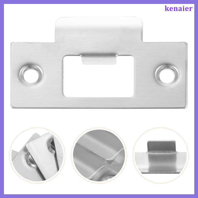 Latch Strike Plates for Interior Doors Stainless Steel Deadbolt ...