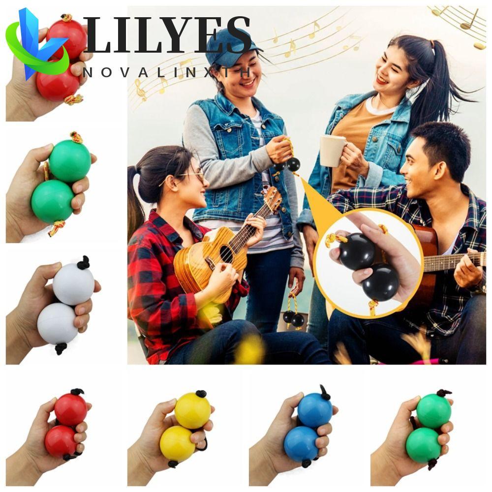 LILYES Hand Rhythm Balls, Kashaka Rhythmic Ball Rhythmic Drum Balls ...