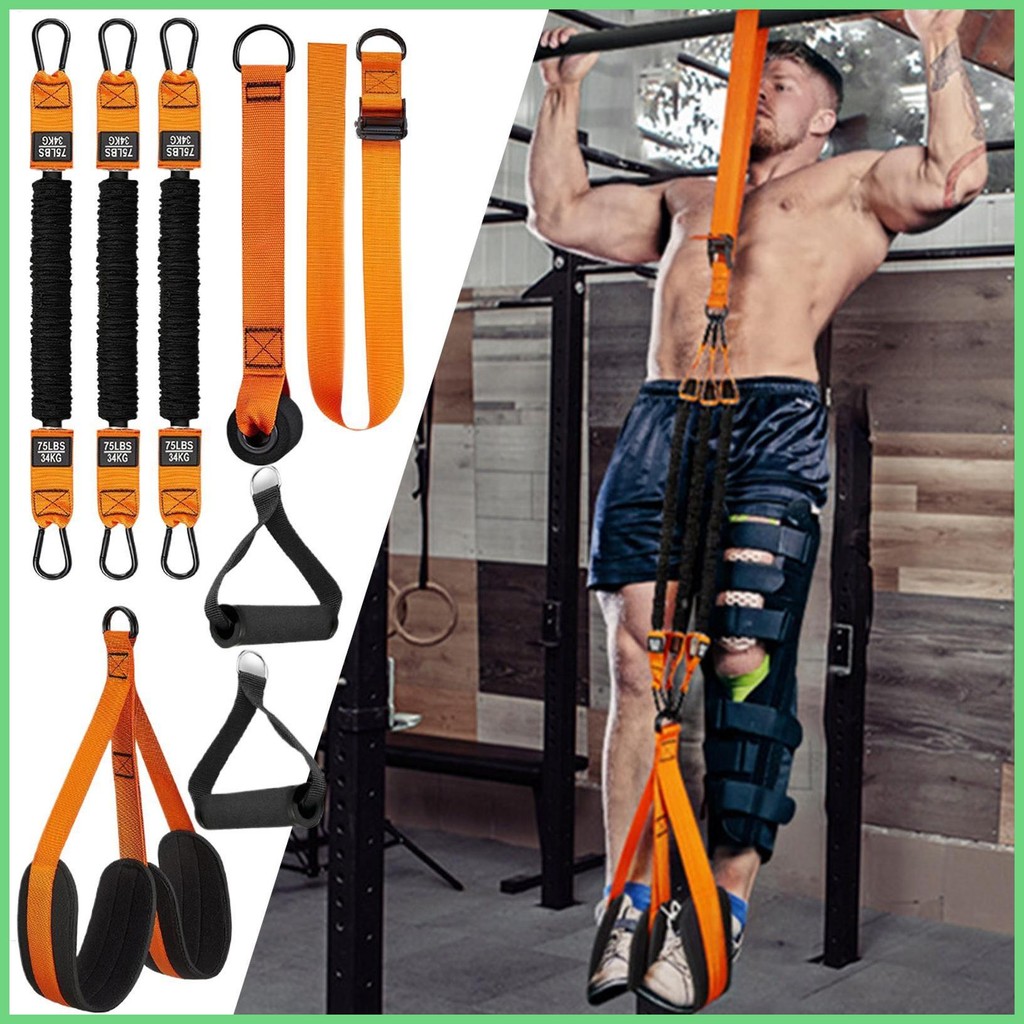 Pull Up Bars Assist Bands Assistance Pull Up Exercise Straps Core ...
