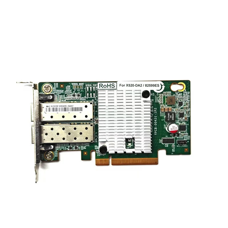 10Gb SFP+ PCI-E Network Card NIC, with Intel 82599ES Chip, Dual SFP+ ...