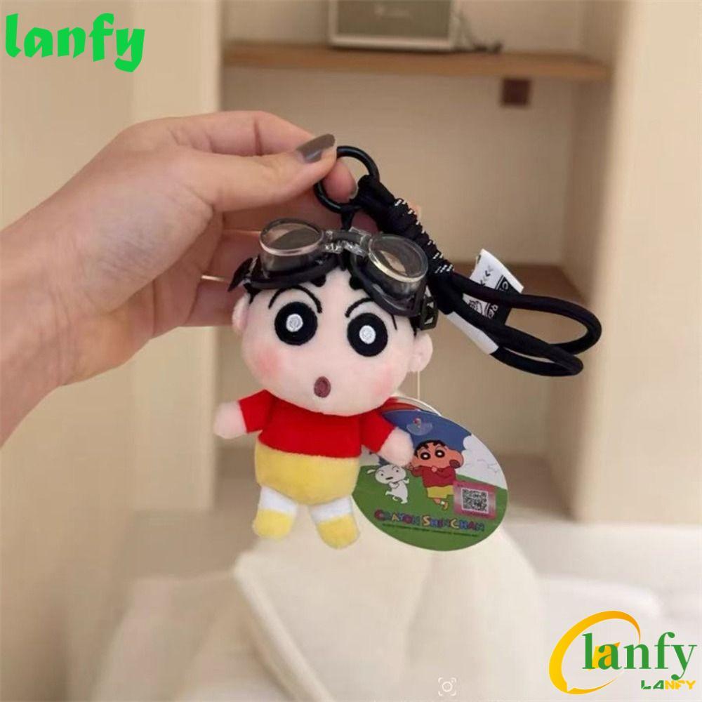 LANFY Crayon Shin-chan Plush Doll, Japanese Colorful Cartoon Plush ...