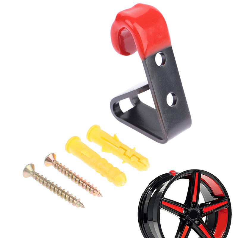 TMOY Car Tire Wheel Hub Hook Wheel Shop Display Stand Metal Holder ...