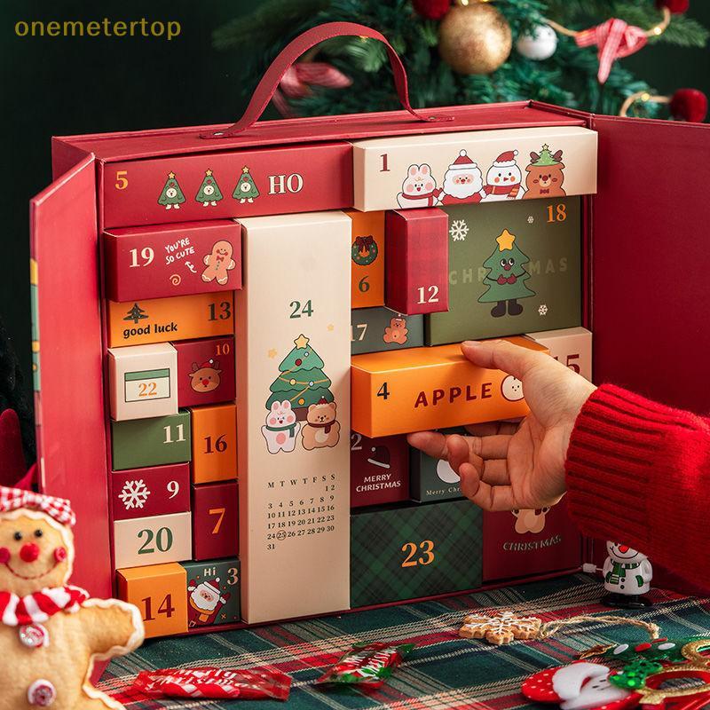 Onemetertop DIY Advent Calendar Christmas Countdown Calendars With 24 ...