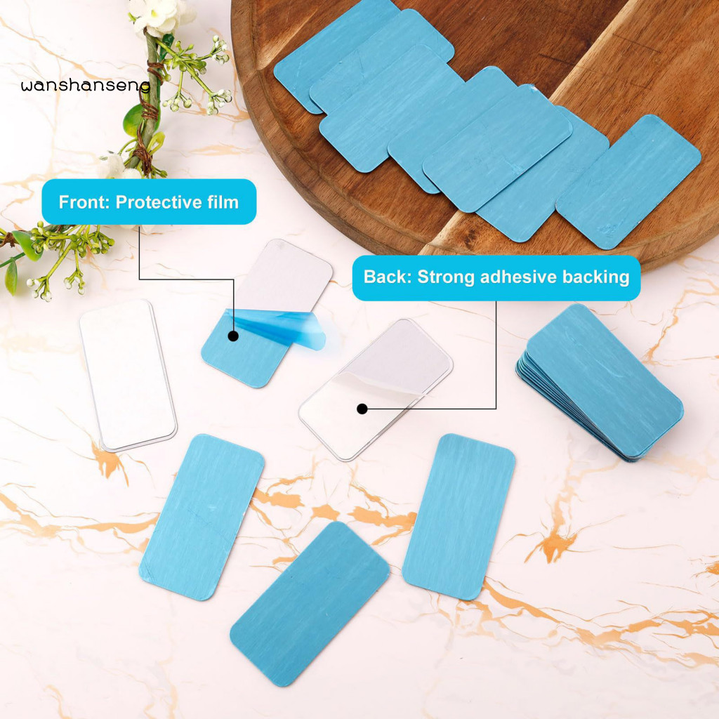 Adhesive Metal Plates Set Magnetic Vent Cover Metal Plates Strong ...