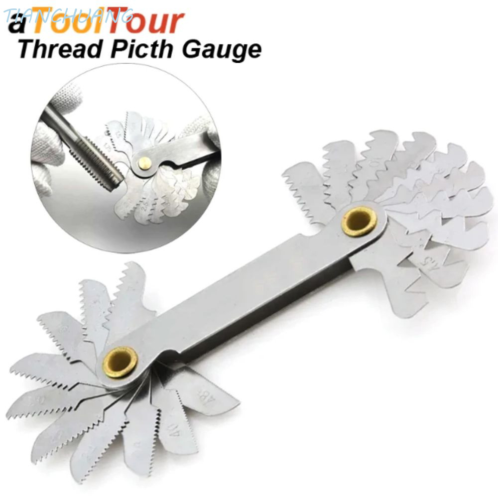 TIANCHUANG Thread Measuring Gauges, Metric Imperial 55 Degree Thread ...
