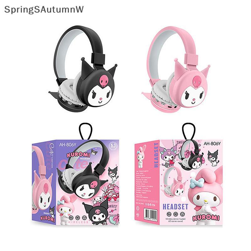 [SprW] Sanrio Hello Kitty Kuromi Wireless Lightweight Earphone Headworn ...