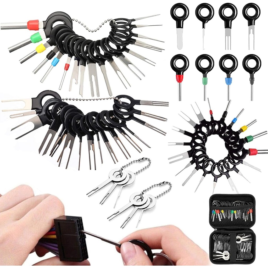 3/8/18/38/41pcs Car Terminal Removal Tool Wire Plug Connector Extractor ...
