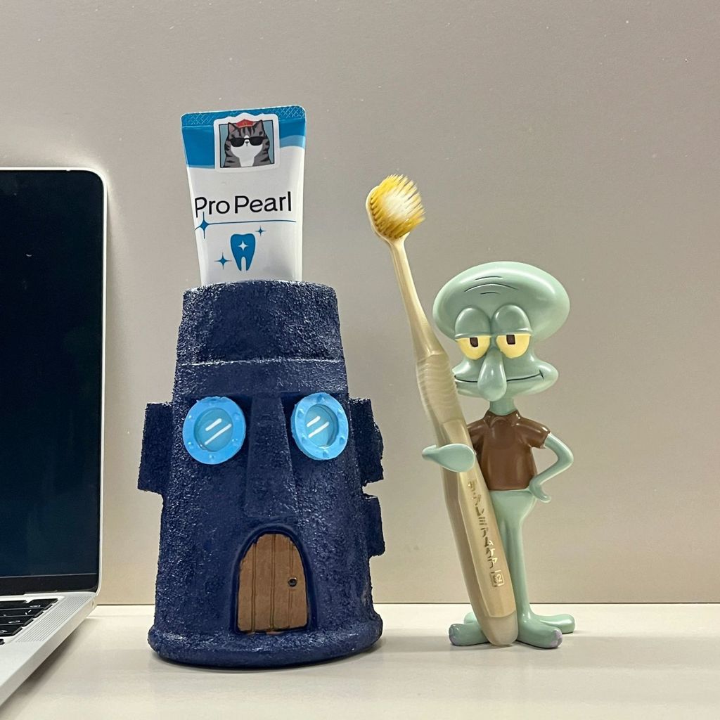 Brother Octopus Toothbrush Holder Stone House Toothbrush Holder ...