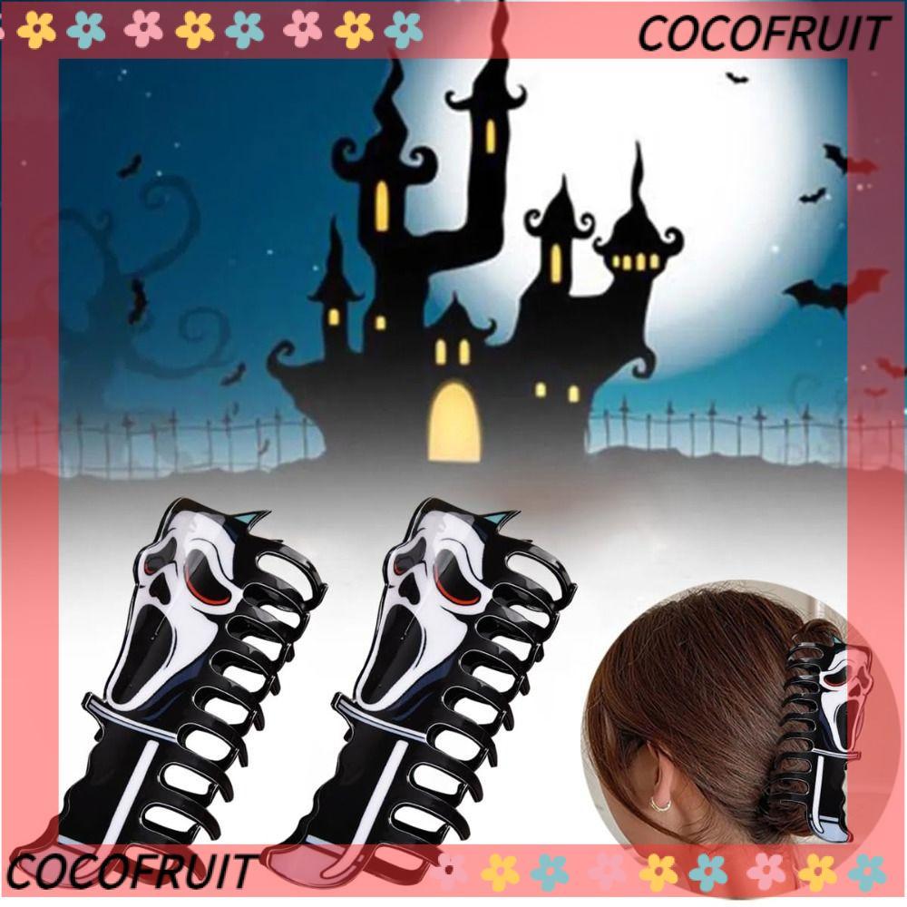 COCOFRUIT Horror Hair Clip, Horror Style Chic Shark Grip Clip, Acrylic ...