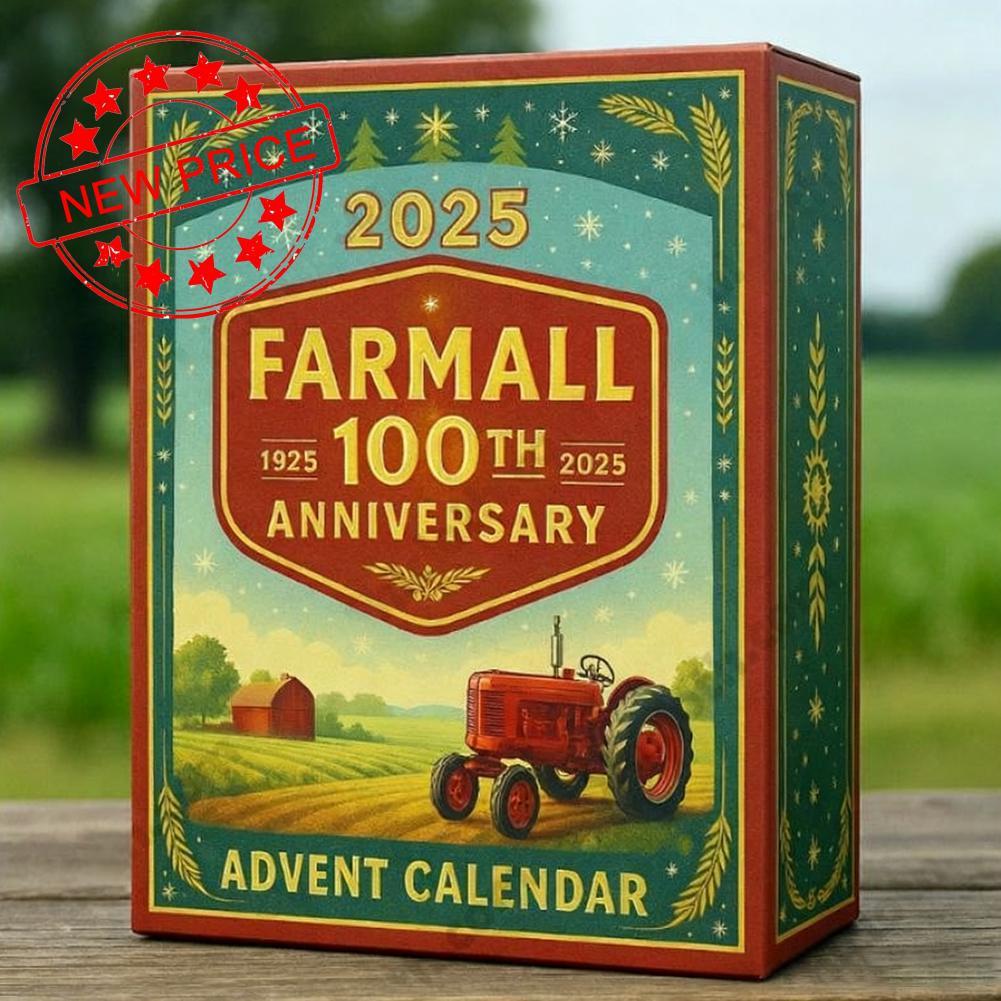 Limited Edition Tractor Advent Calendar 2025, Celebrating Farmall 100th ...