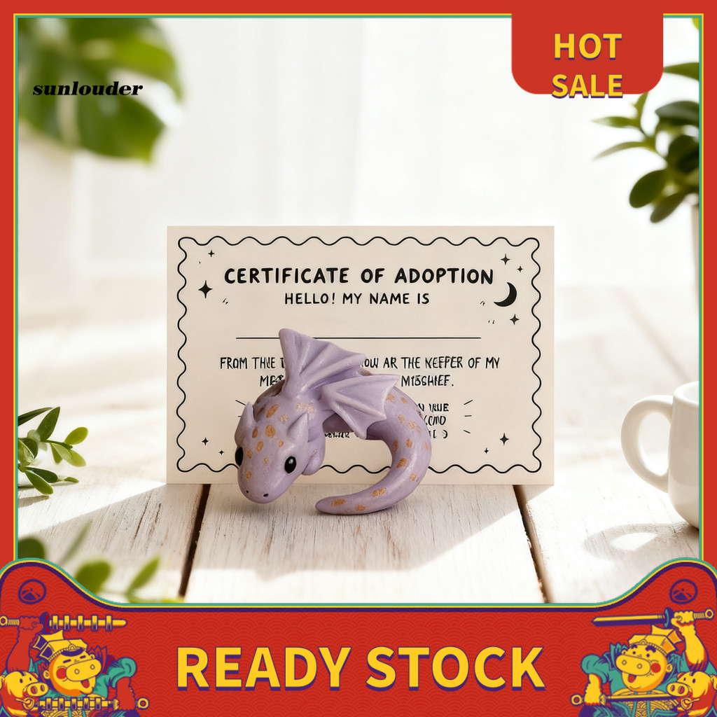 SL Positive Energy Dragon Gift and Motivation Dragon Handmade Mini ...