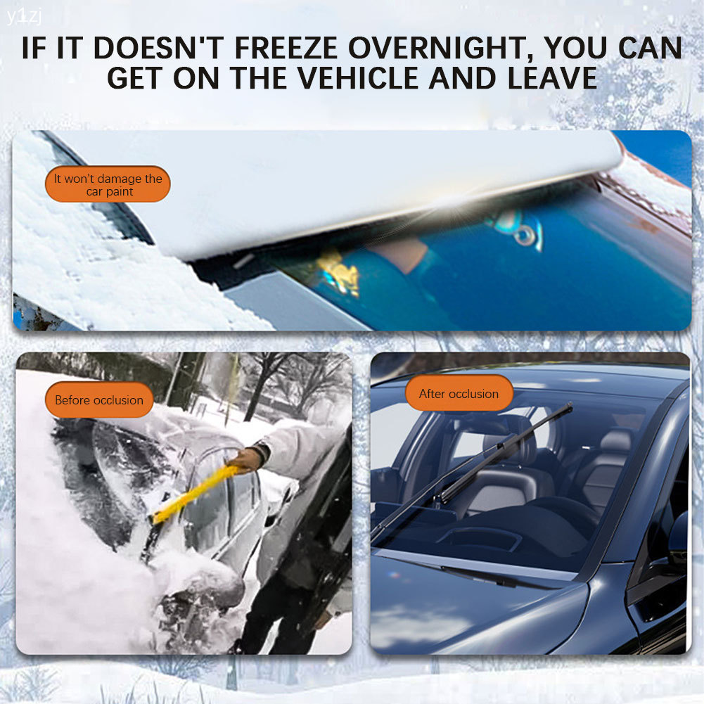 Universal Car Snow-Shield For Windshield Heavy Duty Waterproof Multi ...