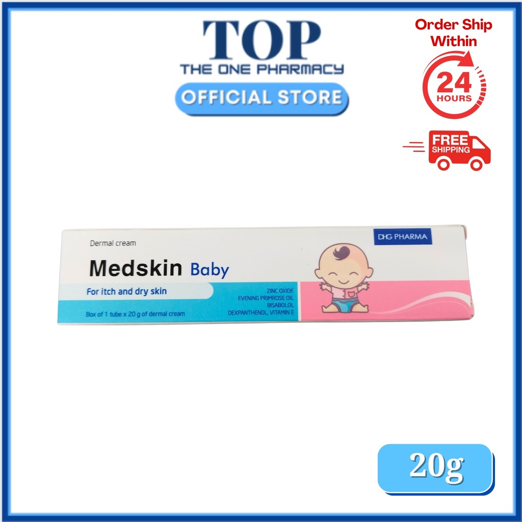 Medskin Baby Rash Cream - 20g | Shopee Singapore