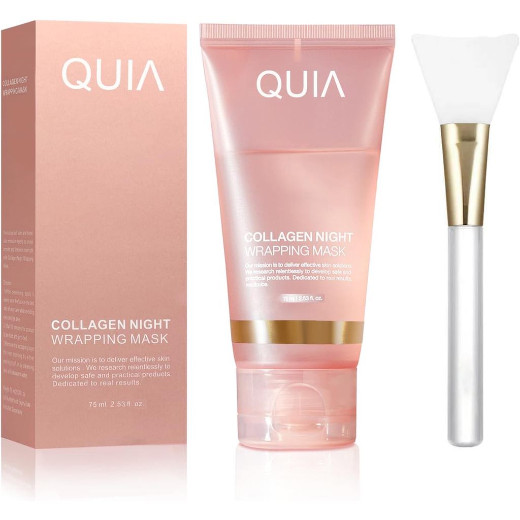 QUIA Korean Face Mask, Collagen Peel Off Mask, Face Peel Mask for Skin ...