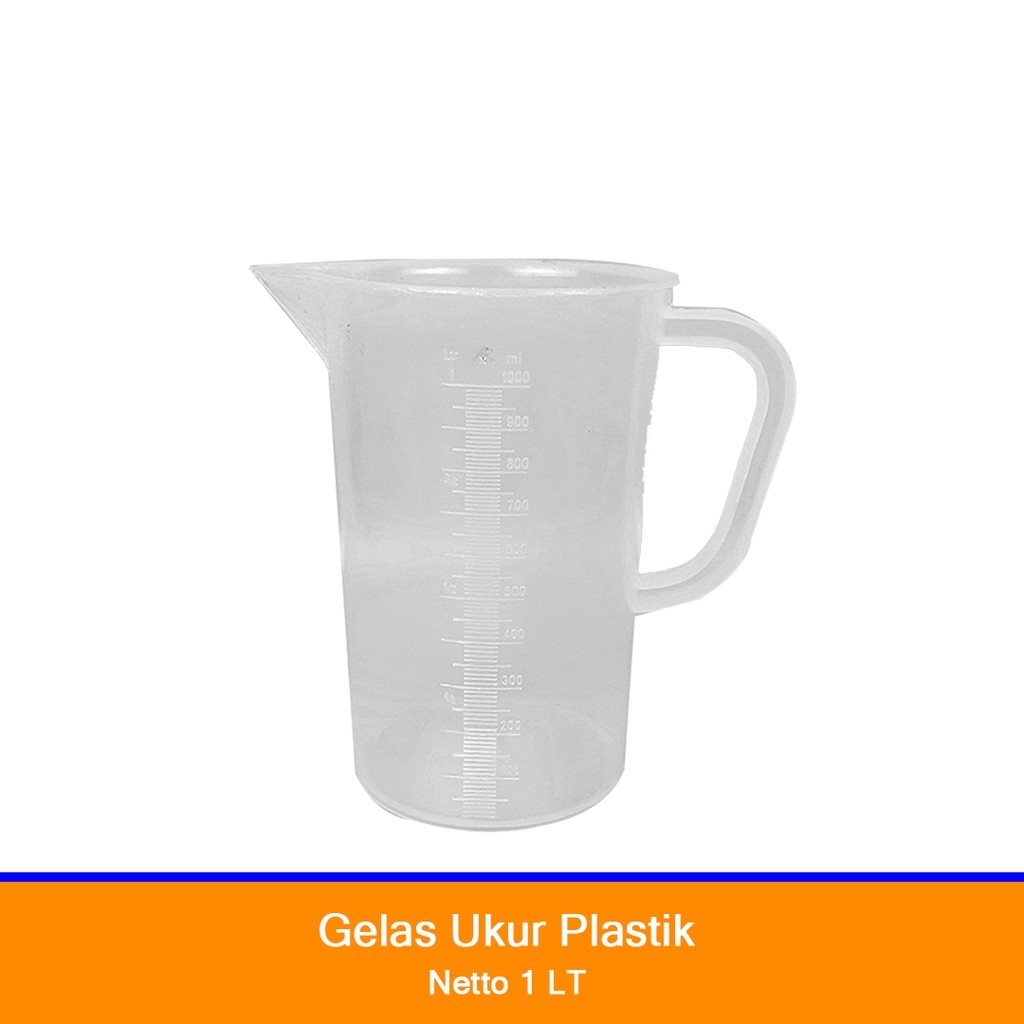 1 Liter Plastic Measuring Cup with Handle - 1L Measuring Cup | Shopee ...