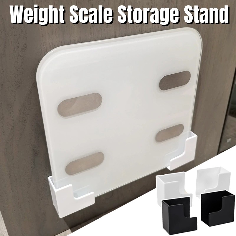 2Pairs Bathroom Scale Bracket Weight Balance Storage Brackets Weight ...
