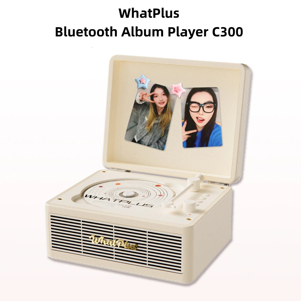 WhatPlus C300 cd Player Album Player All-in-One Player Wireless ...