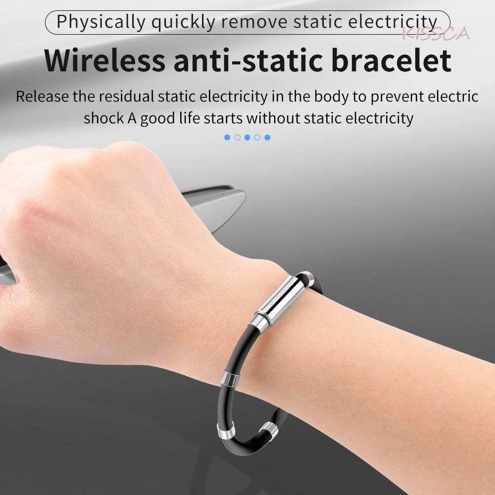 KISSCA Anti-Static Wristband, Waterproof To Remove The Body Static Anti ...