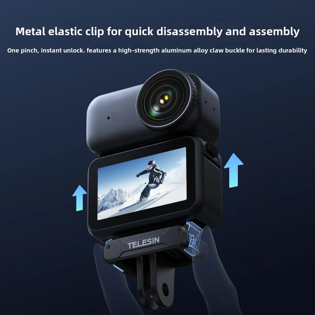 2025 New TELESIN Quick-Release Magnetic Base for DJI OSMO Nano Action ...