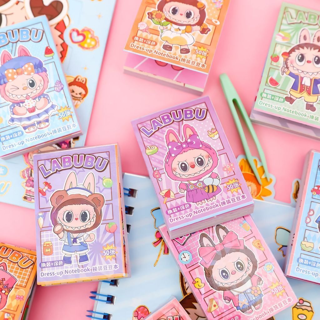 Labubu Dress Up Bean Ben Mini Straw// 20251017 | Shopee Singapore