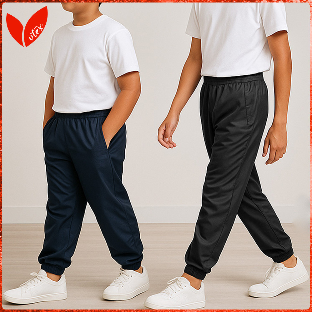 SELUAR TRACK SEKOLAH BIRU GELAP/HITAM I SCHOOL TRACK BOTTOM SELUAR ...