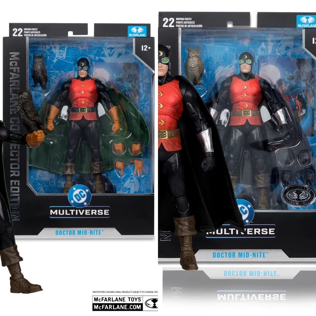 Mcfarlane Dr. Midnight Action Figure | Shopee Singapore