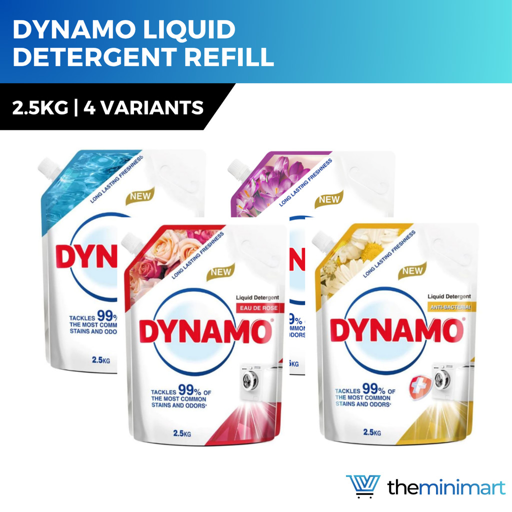 Dynamo Liquid Detergent Refill 2.5kg Long-Lasting Scent Deep Clean ...