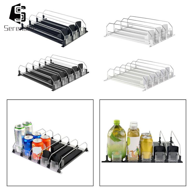 [Serenable] Drink Organizer for Fridge Automatic Drink Propeller Bottle ...