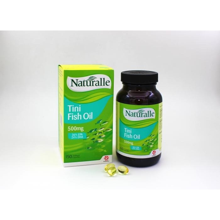 NATURALLE TINI FISH OIL 500 mg ( 150 capsules ) | Shopee Singapore
