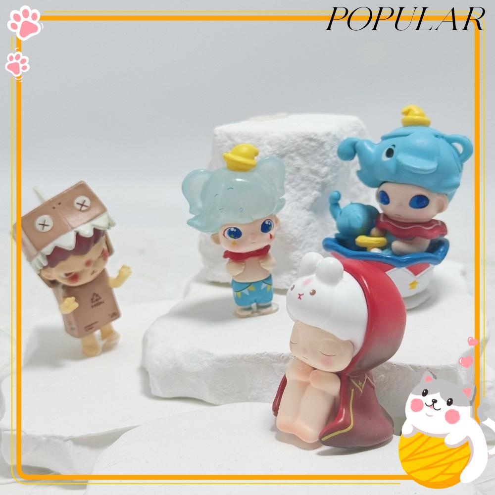 POPULAR DIMOO Box, Shapes in Series POP MART Mini Ornaments, POP BEAN ...