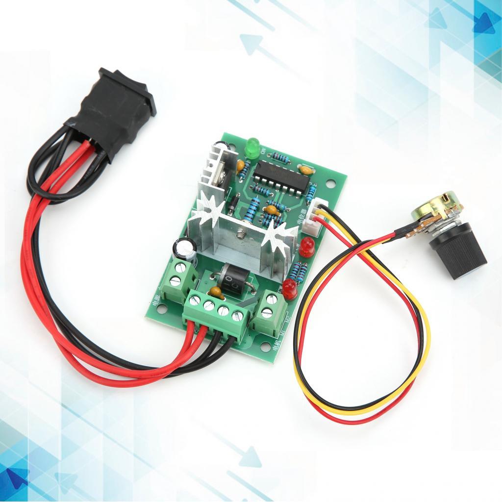 DC Motor Speed Control Module Switch PWM Controller for | Shopee Singapore
