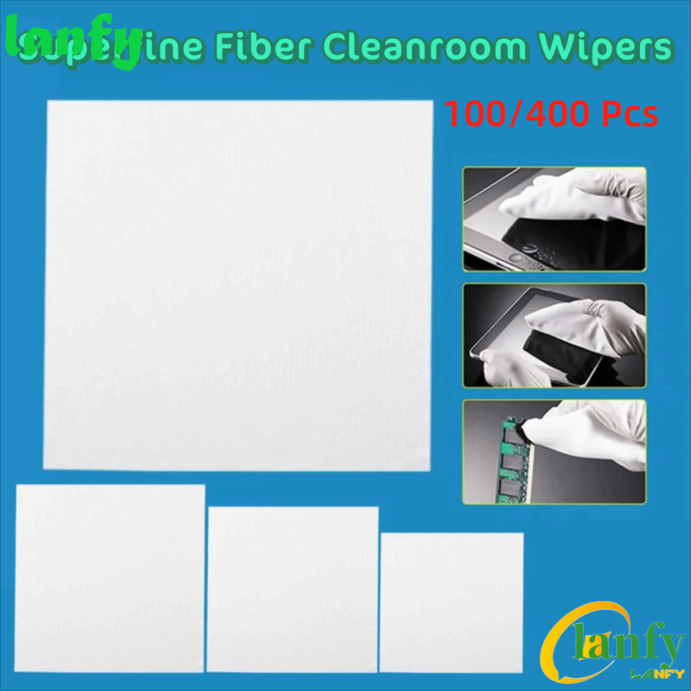 LANFY Cleanroom Wipers, 4/6/9 Inch Super Absorbent Non Dust Cloth, Soft ...