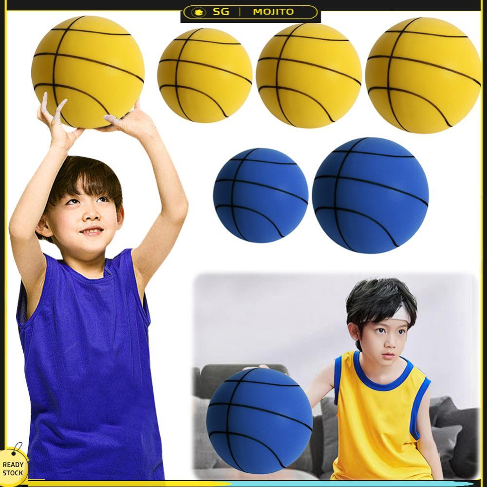 18/21/24cm Silent Basketball High-Resilience Bouncing Mute Ball Size 3 ...
