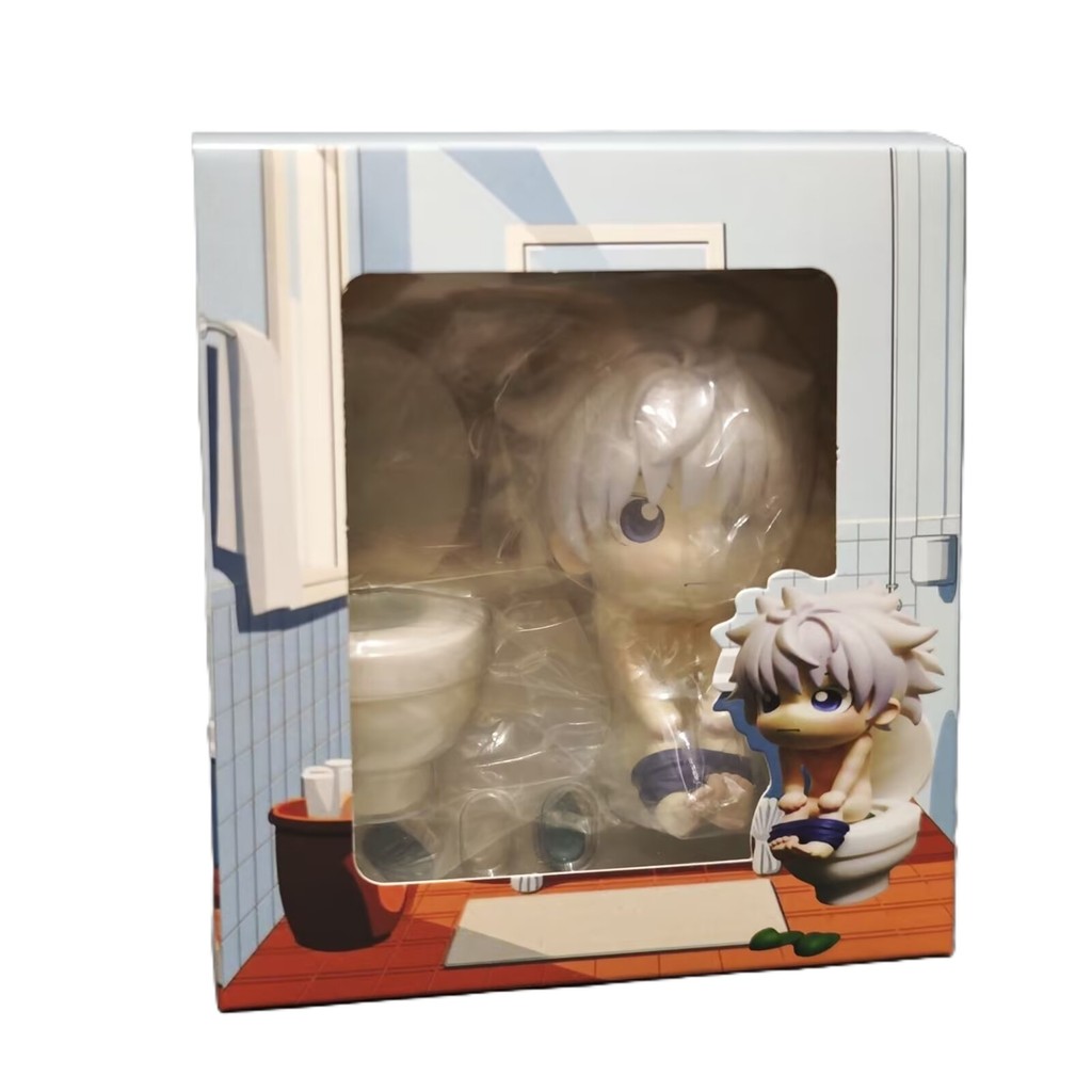 Hunter x Hunter Killua Zoldyck Magnetic Killua Bounty Hunter Toilet ...